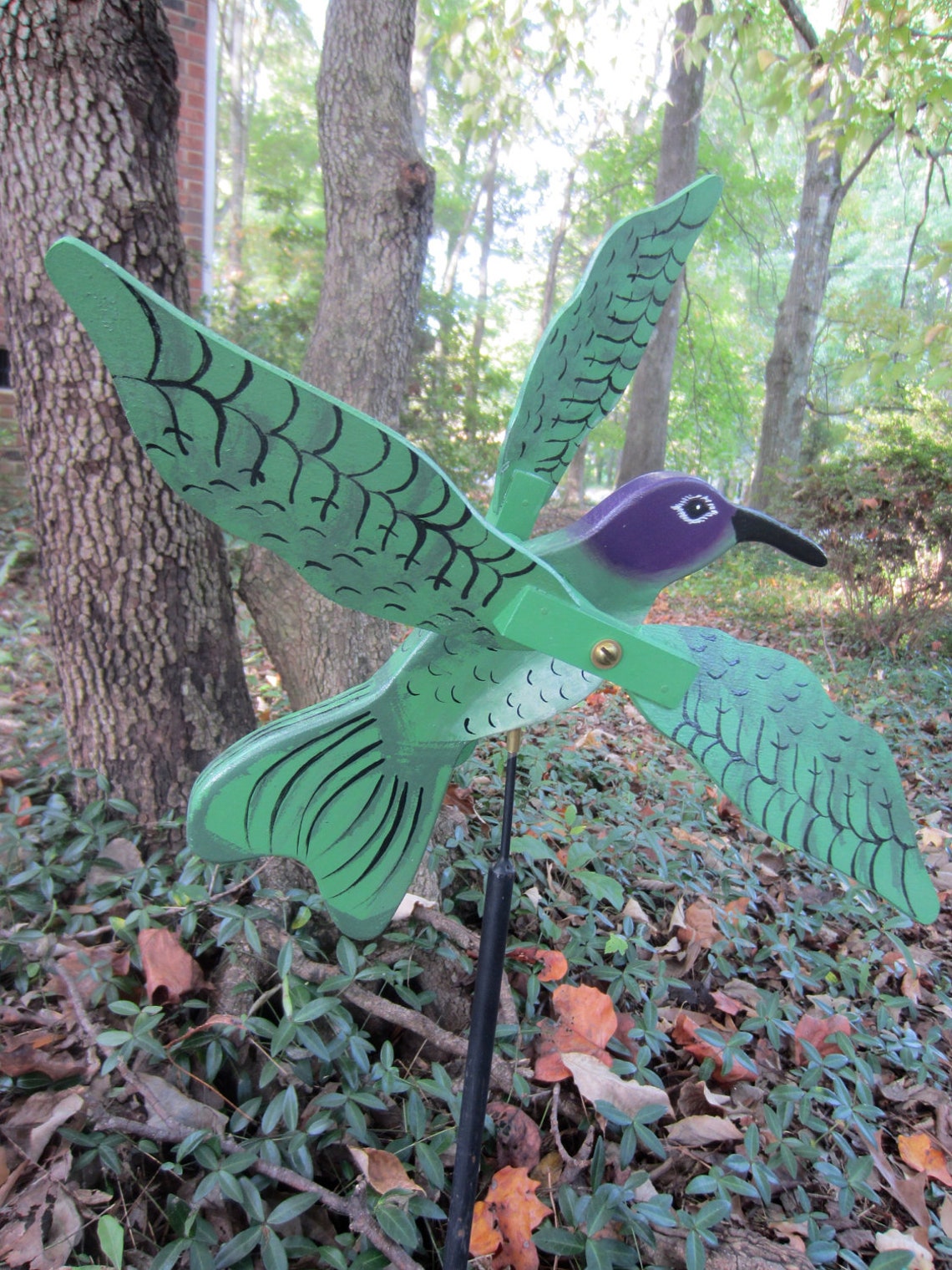 Hummingbird Whirligig - Etsy