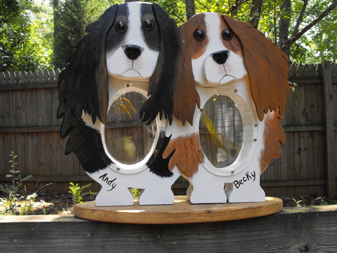 Cavalier King Charles Spaniel Personalized Trick Coin Bank (all Coins ...