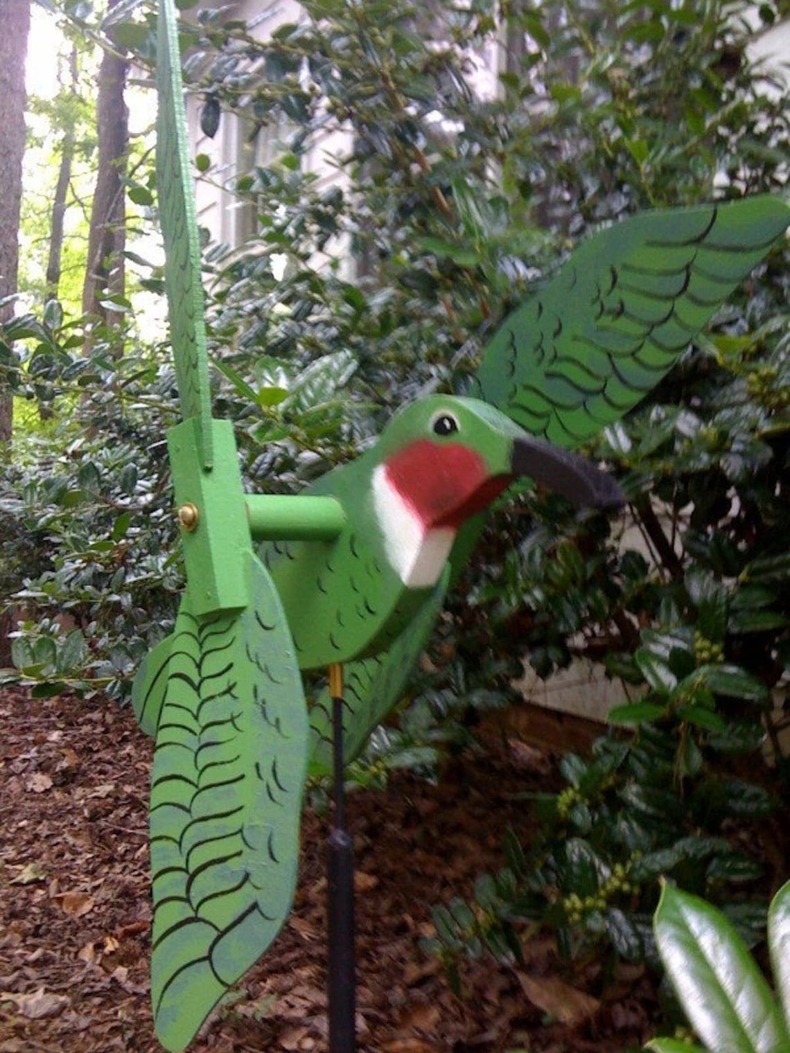 Hummingbird Whirligig - Etsy