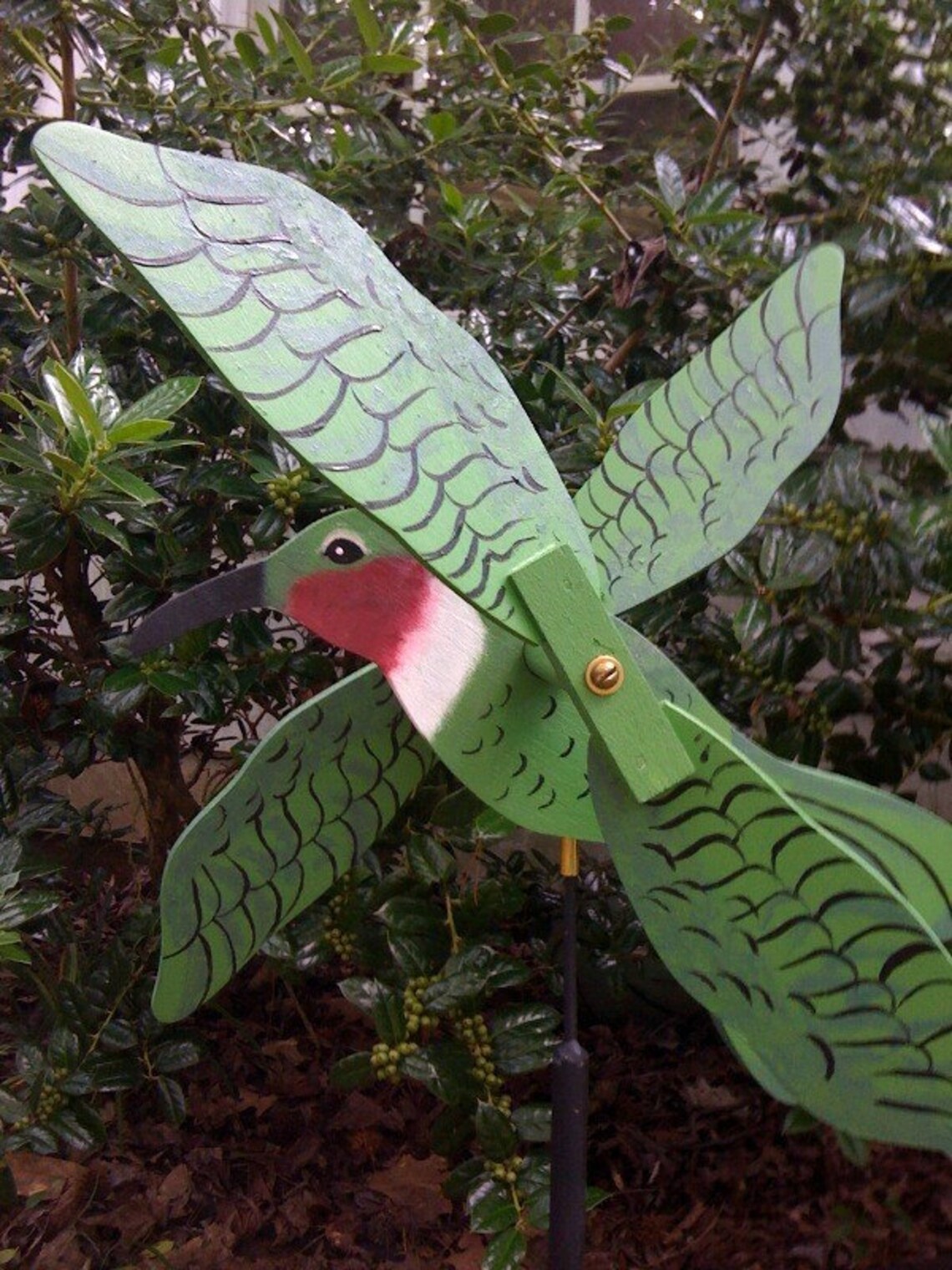 Hummingbird Whirligig - Etsy
