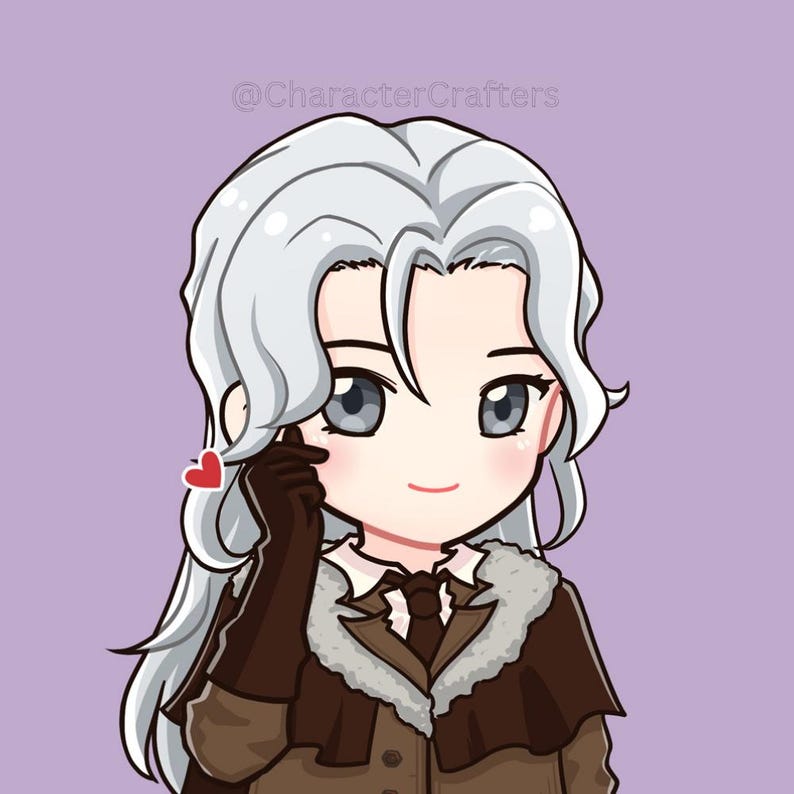 Custom Hand Drawn Chibi Character Digital Anime Art Commission – Unique ...