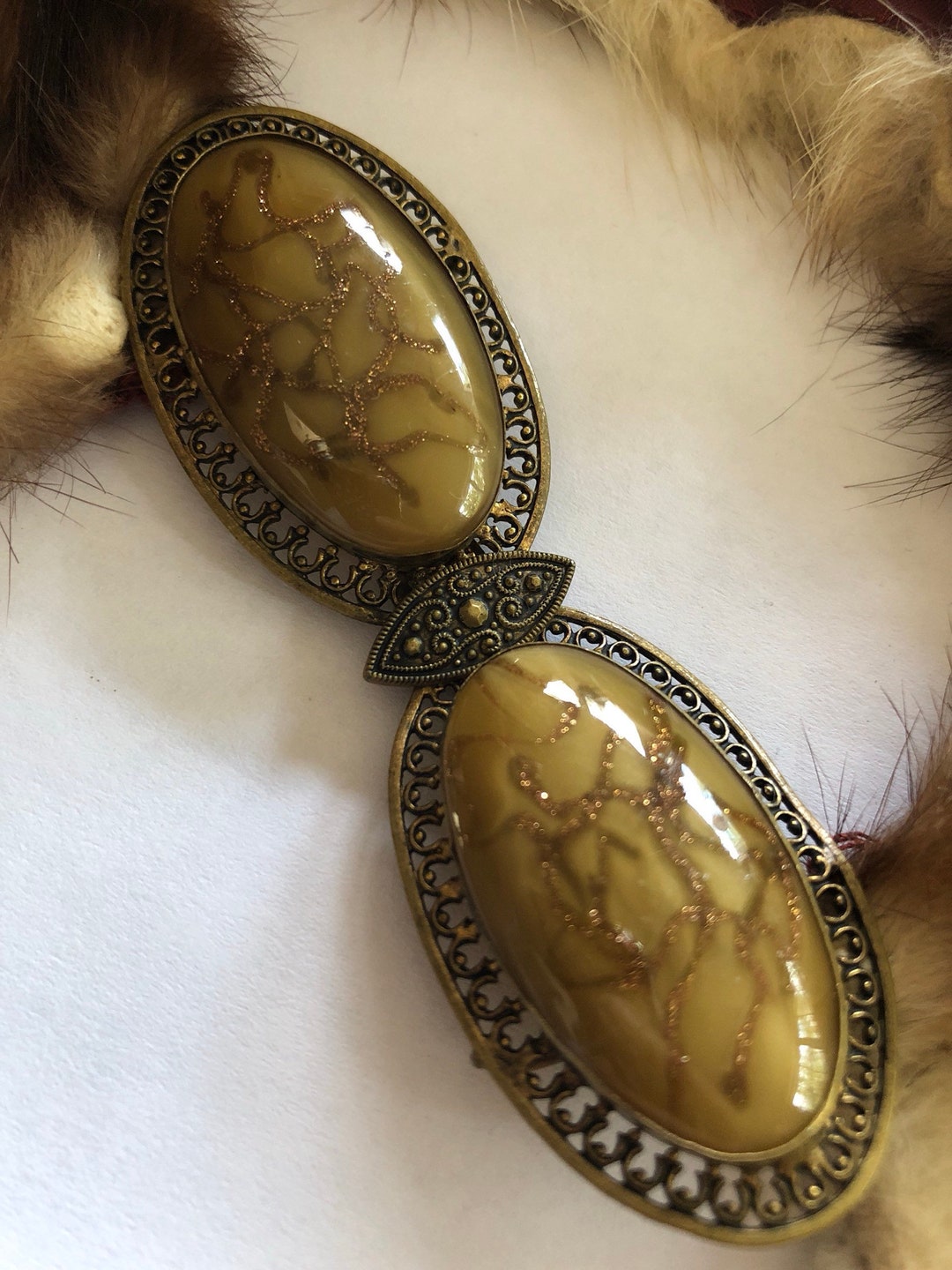 Glitter Glass Cloak Belt Buckle 1920s or 1930s - Etsy