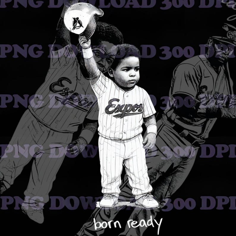 Vladdy Jr PNG, Born Ready Vladimir Guerrero Jr PNG, Baby Vladdy PNG, Bo ...