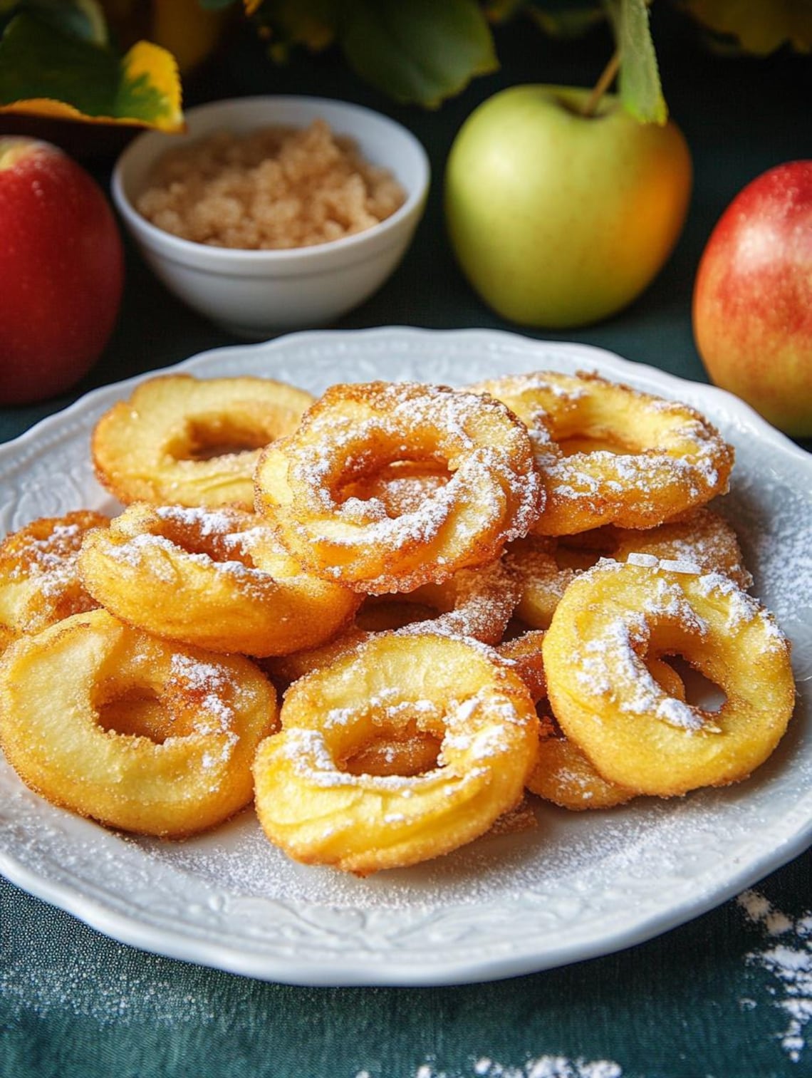 EASY RECIPE for Crispy Apple Fritter Rings Recipe: Digital Download PDF ...