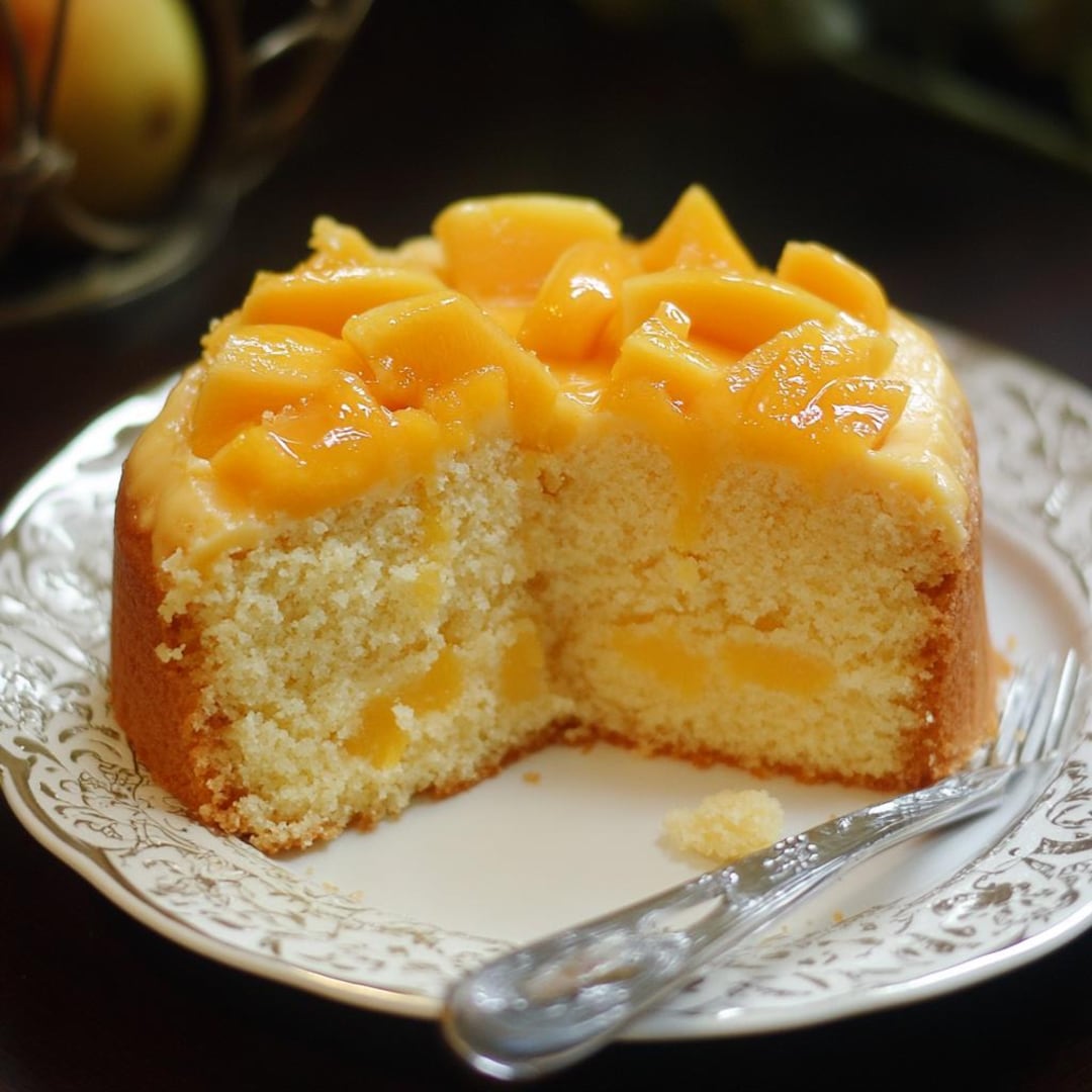 Mango Drizzle Cake Recipe: Tropical Baking (PDF Download) - Etsy