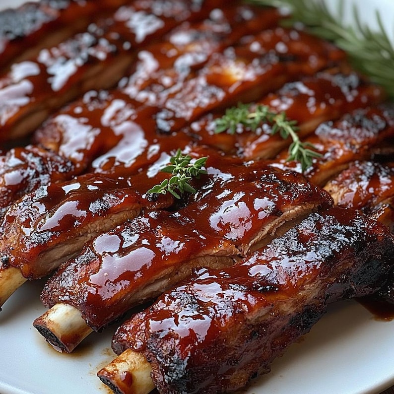BEST RECIPE for Classic BBQ Ribs Download. - Etsy