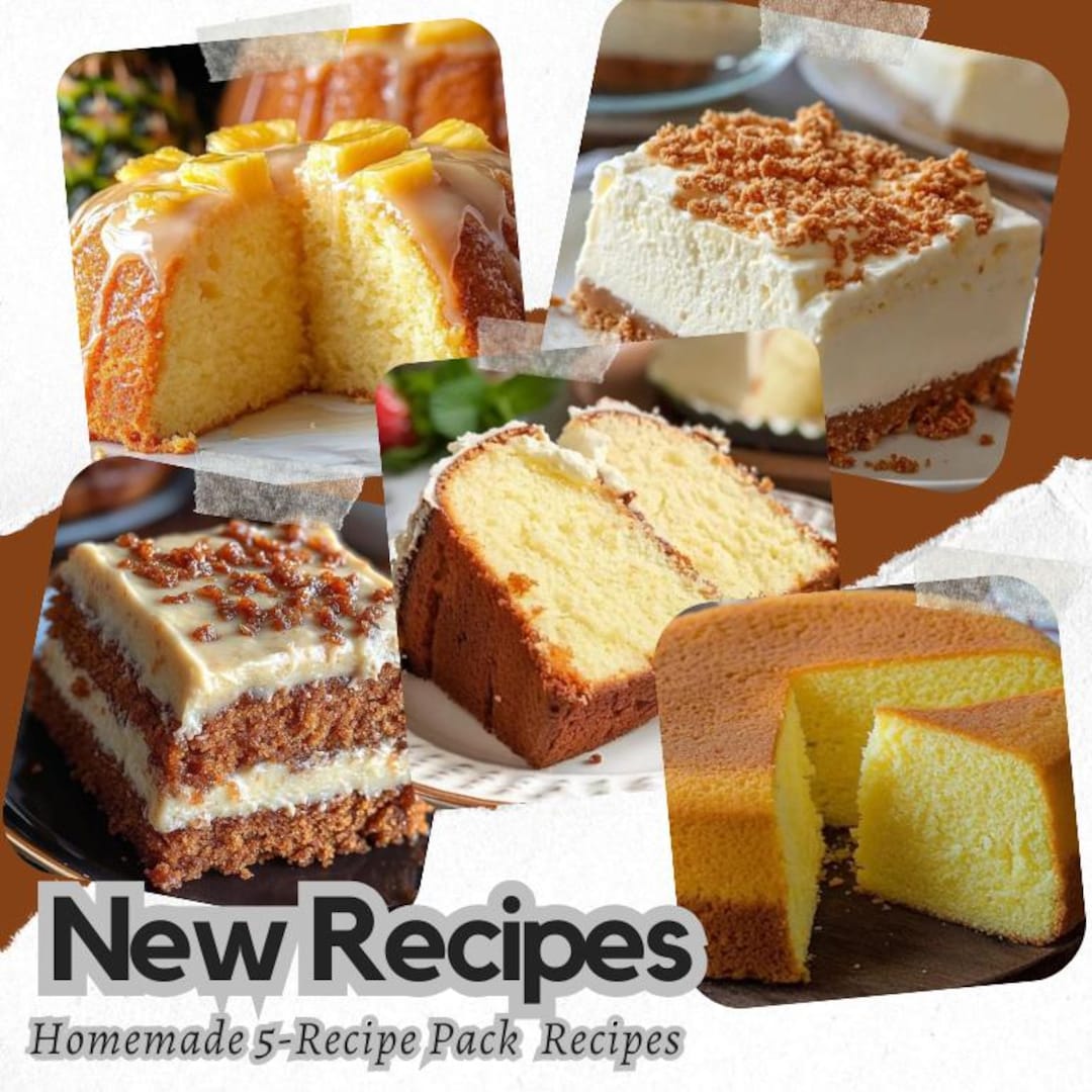 BEST 5 Delicious Homemade Cake Recipes | Classic Cakes and Cheesecake ...