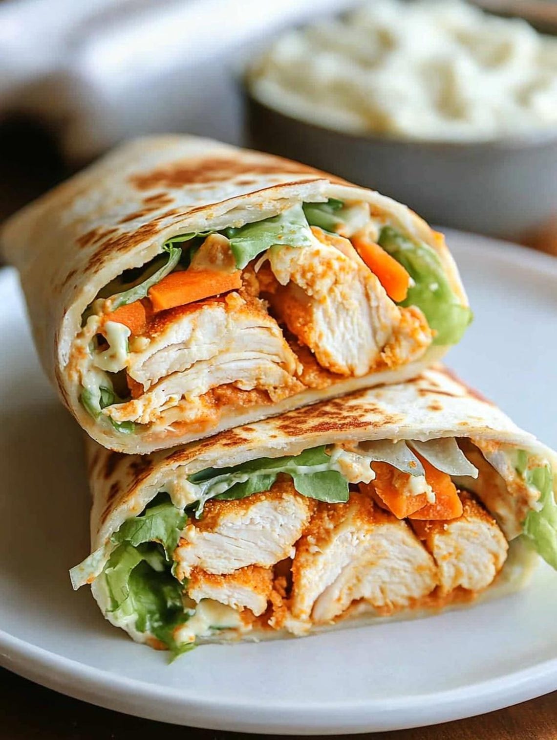 EASY RECIPE for Crispy Chicken Wrap Recipe: Fast Grilled Meal (PDF ...
