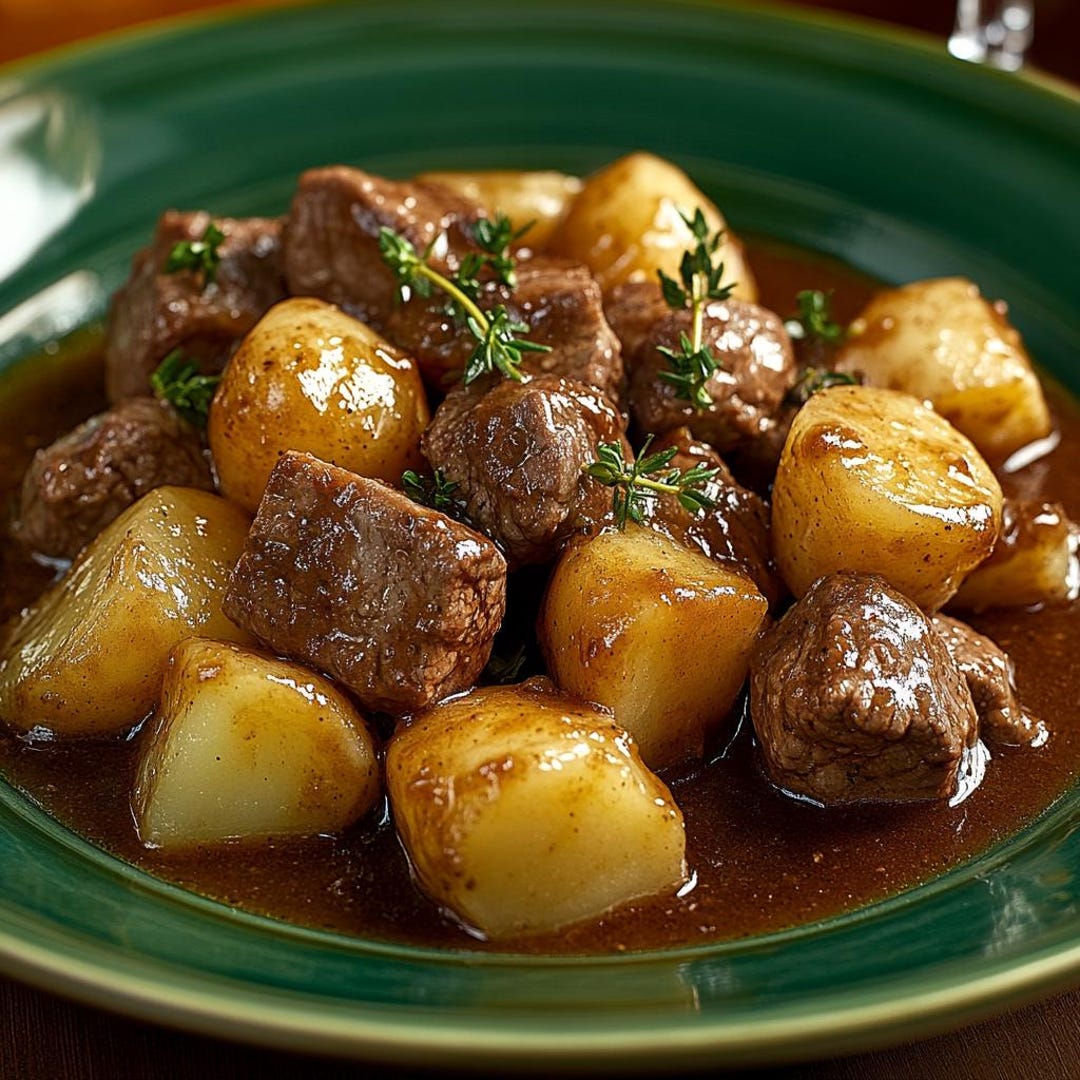 EASY RECIPE for Rustic Beef Stew Recipe: Fast One-pot Comfort Food ...