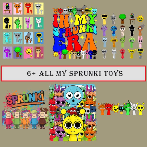 Sprunki Svg - Etsy