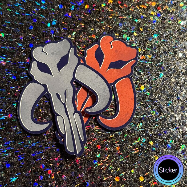 Grungy Mythosaur Sticker: the Mandalorian - Etsy