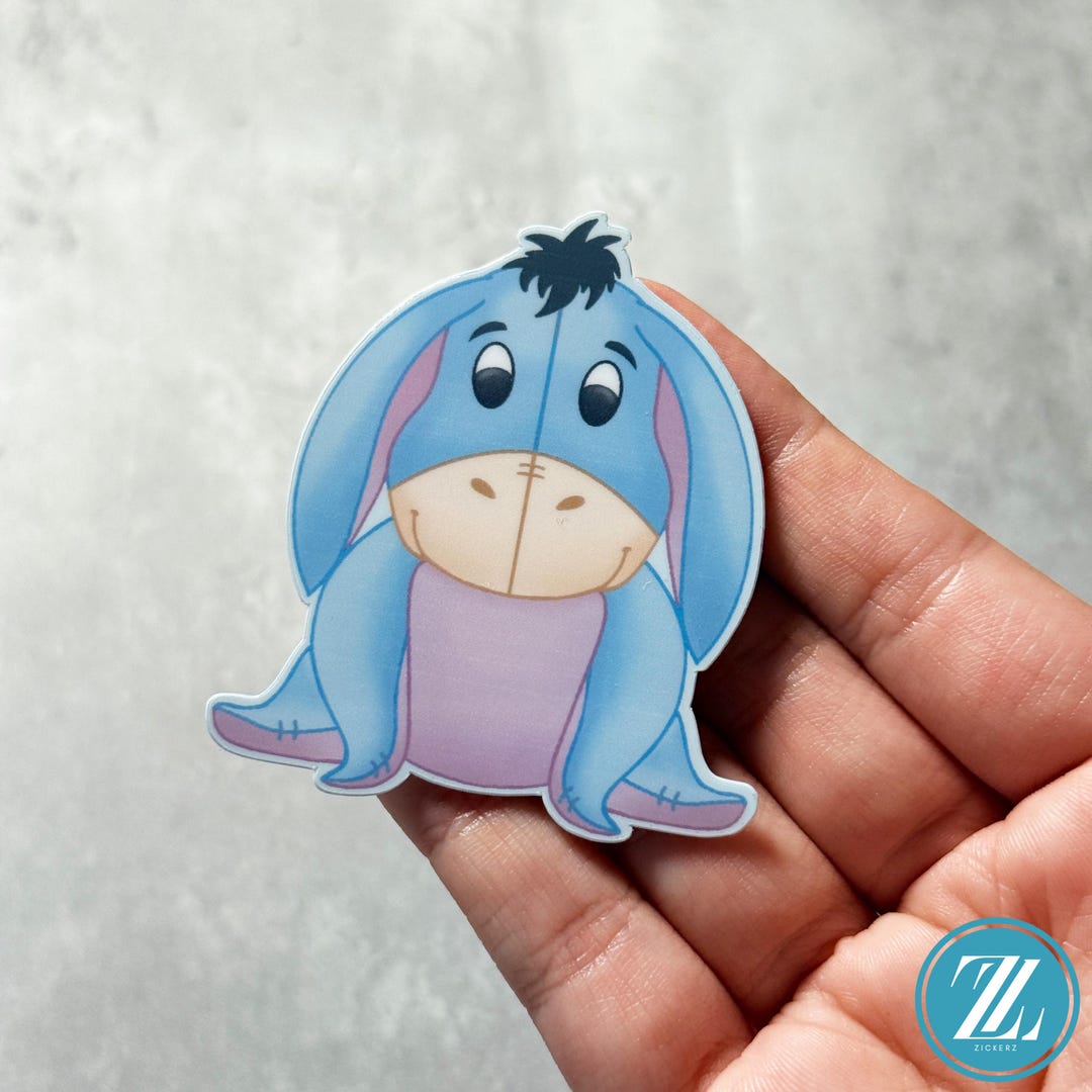 Baby Eeyore Sticker, Disney Winnie the Pooh Decal - Etsy