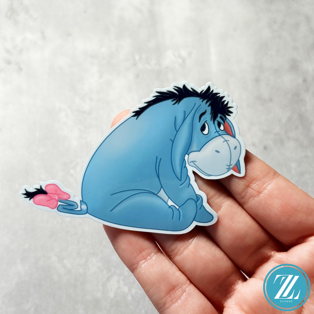 Eeyore Sticker, Disney Winnie the Pooh Decal - Etsy