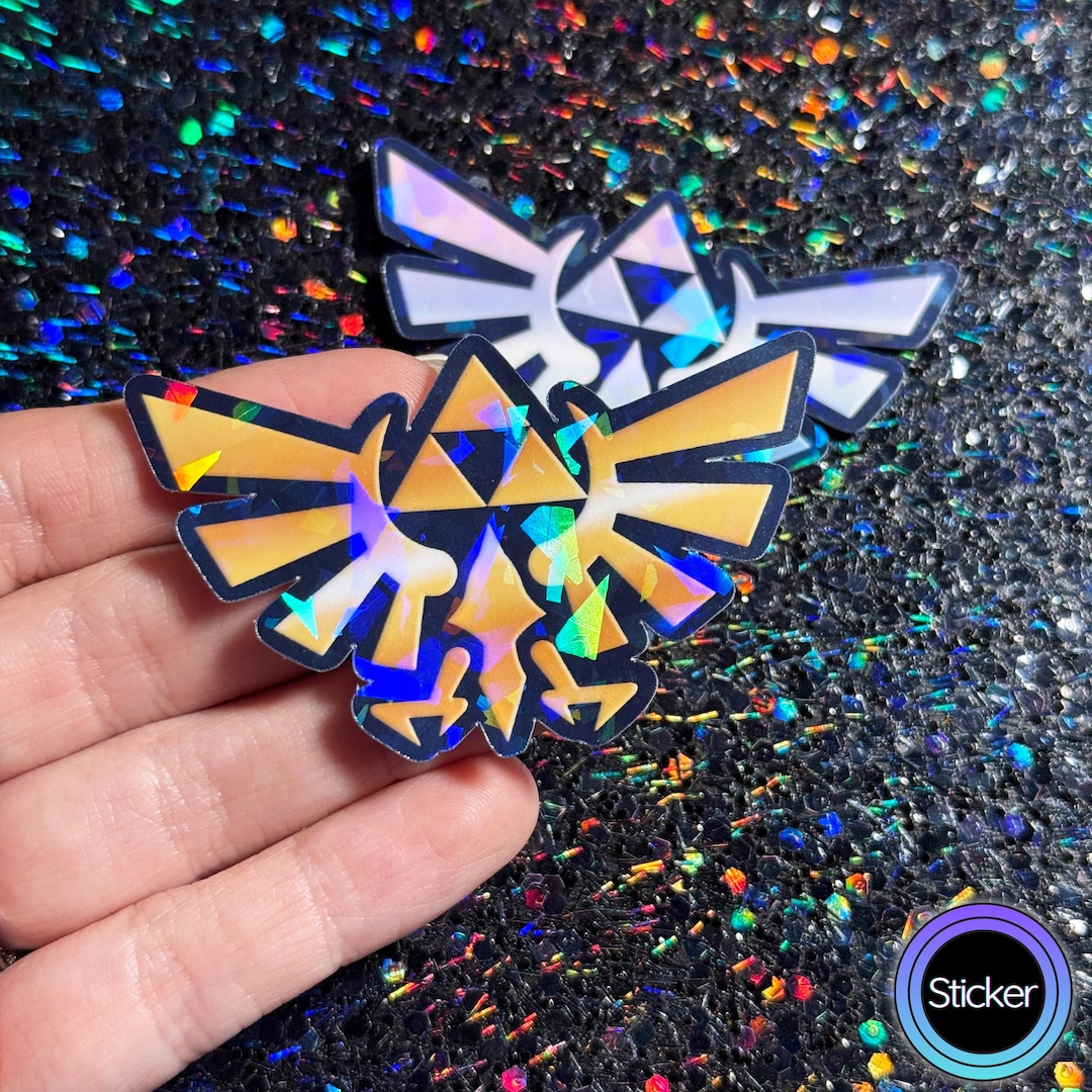 Legend of Zelda Sticker Hylian Wing Crest Royal Family Symbol ...