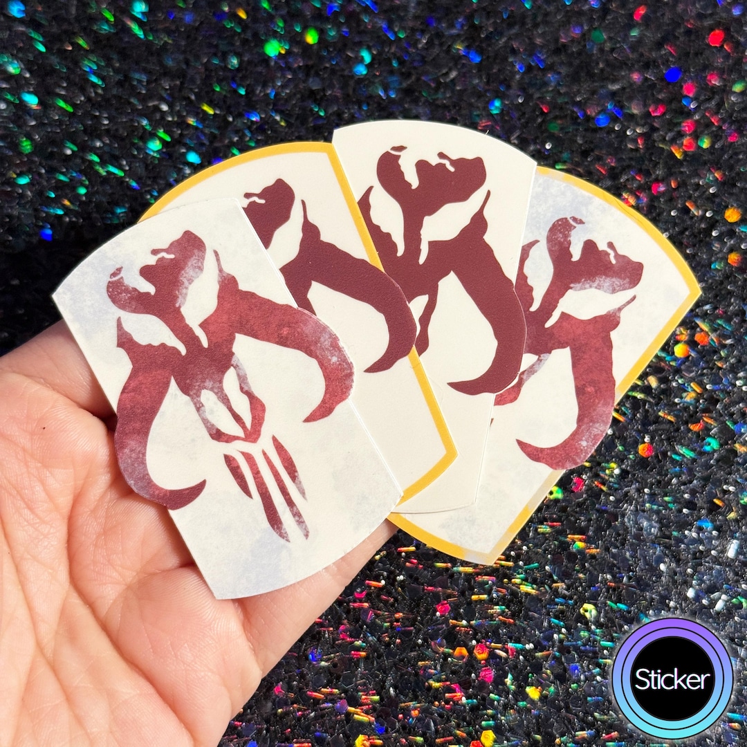 Boba Fett Shoulder Armor Mythosaur Sticker - Etsy