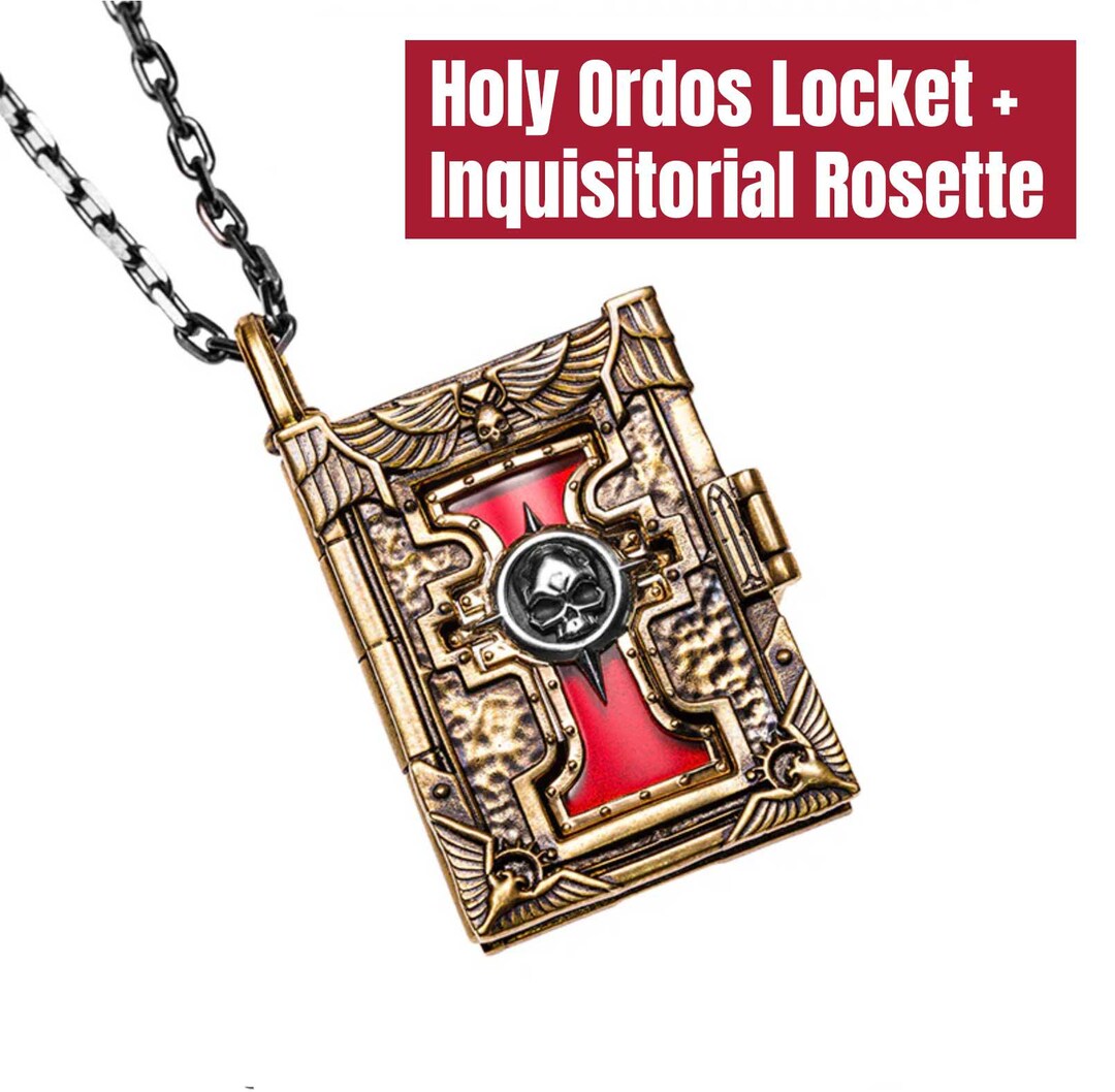 Inquisitorial Relic Set Rosette & Seal of the Holy Inquisition - Etsy