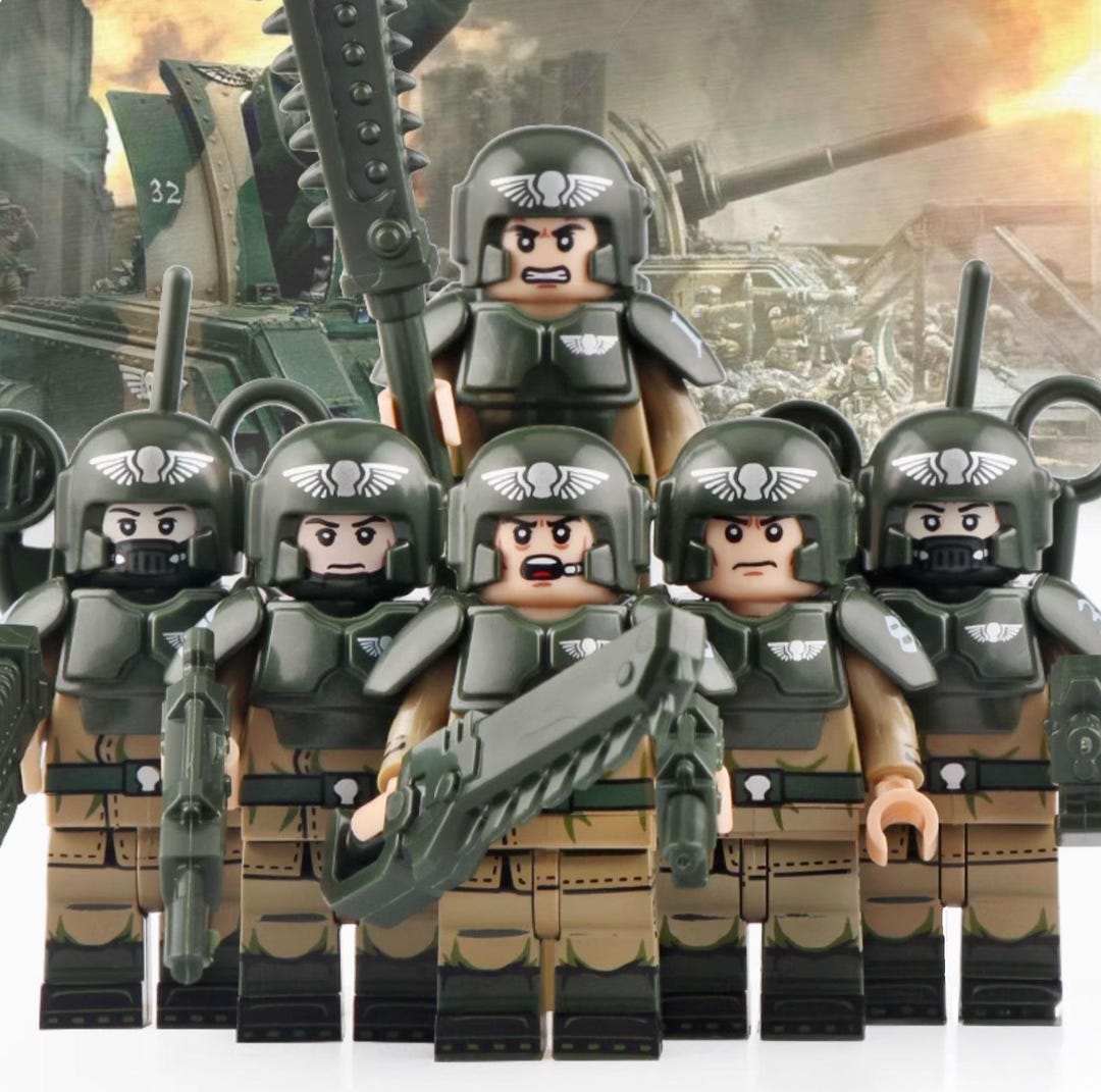 Custom Imperial Guard Minifigs for Tabletop Games, Collectors, and ...