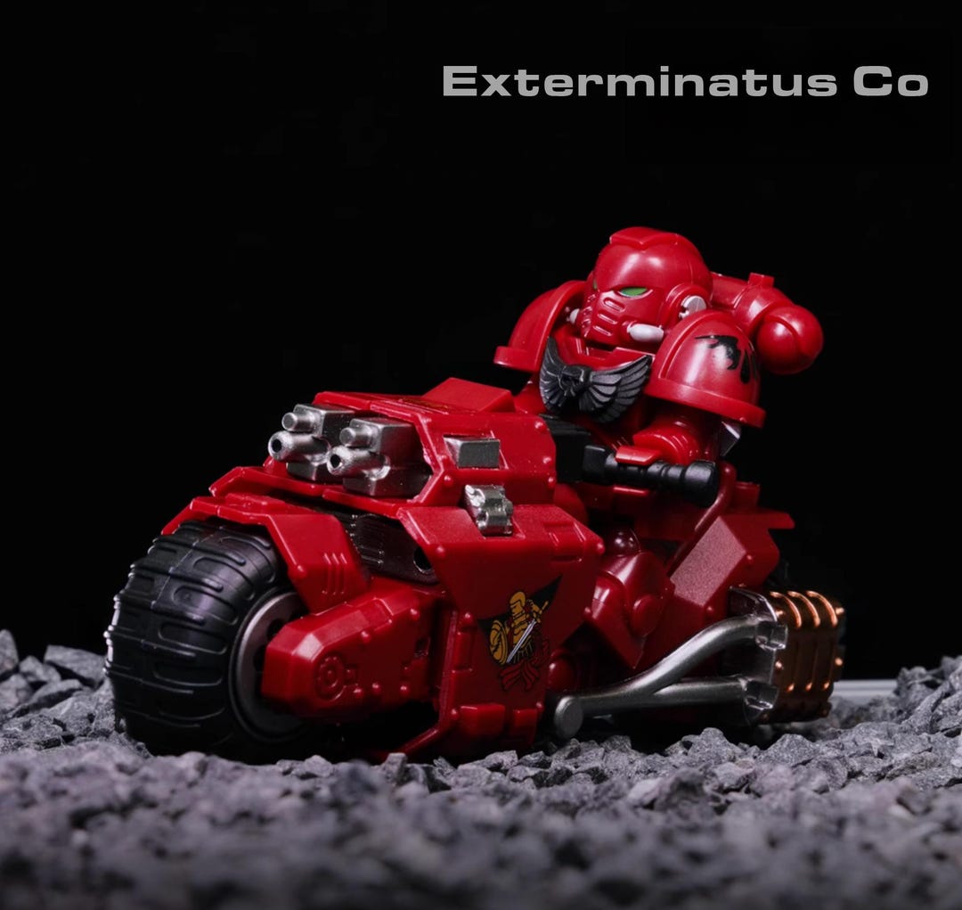 WH40K Minifigurine Space Marine Assault Bikes Space Wolves, Blood ...
