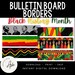 MLK Jr/black History Month Bulletin Board Borders | MLK Jr Day - Etsy