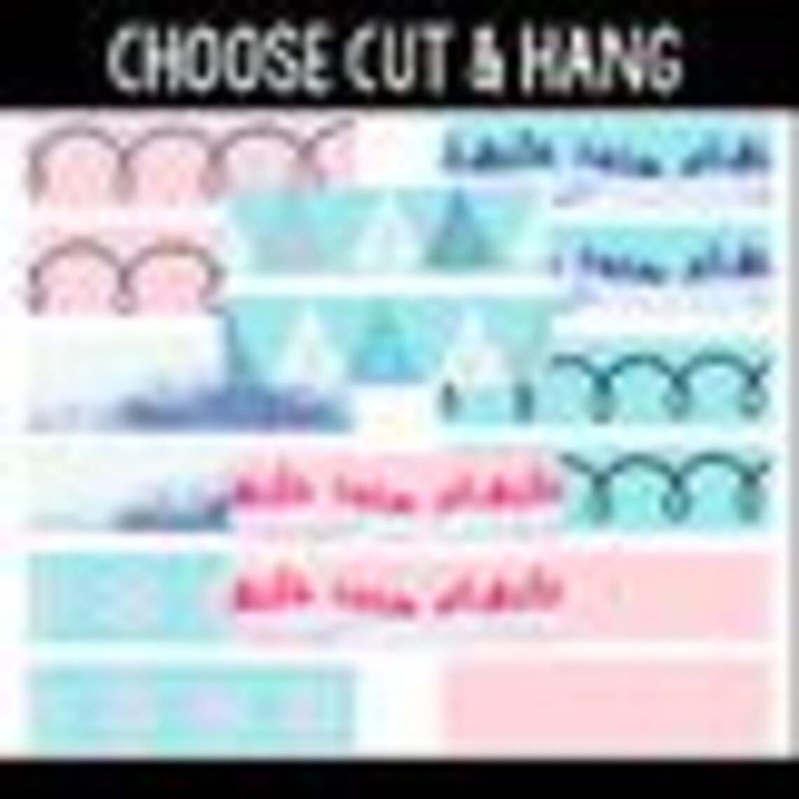 Winter Bulletin Board Borders- Winter Wonderland - Etsy