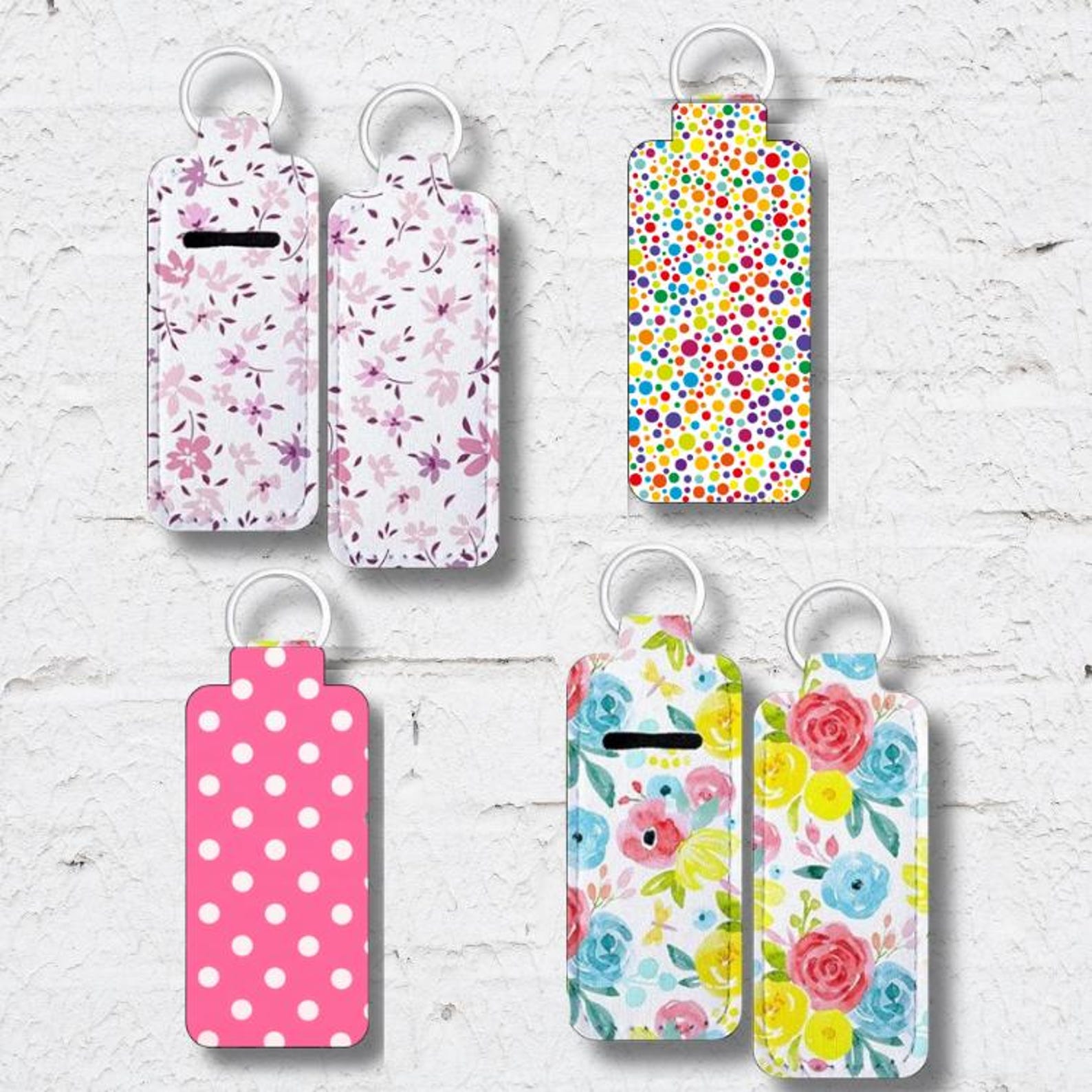 Chapstick Holder Editable Template, Canva Template, DIY Lip Balm Holder ...