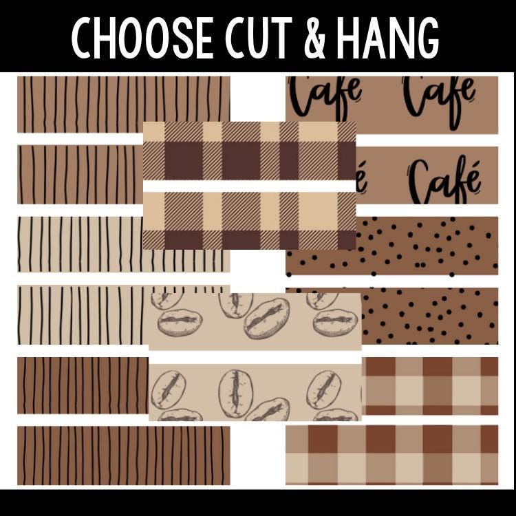 Boho Bulletin Board Borders | Coffee Shop Borders - Etsy