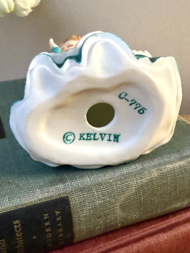 Vintage KELVIN Porcelain Birthday Girl June Rose C-775 Figurine With ...