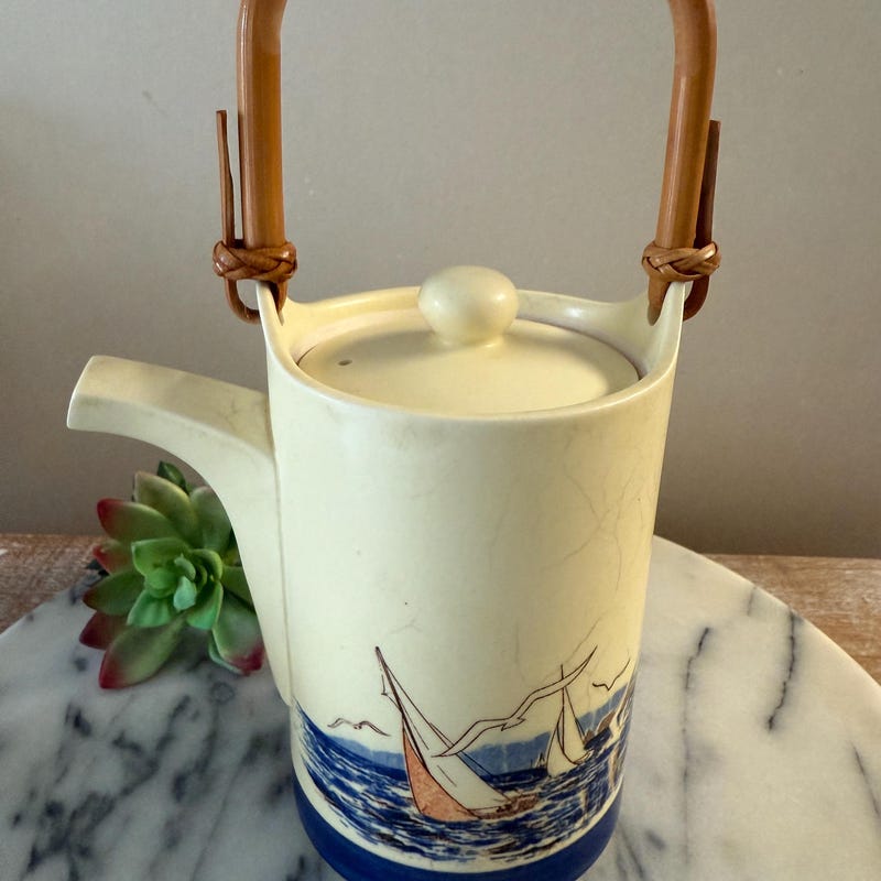 Beach Teapot - Etsy