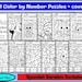 Multiplication Color by Number/winter Theme-english & Spanish - Etsy