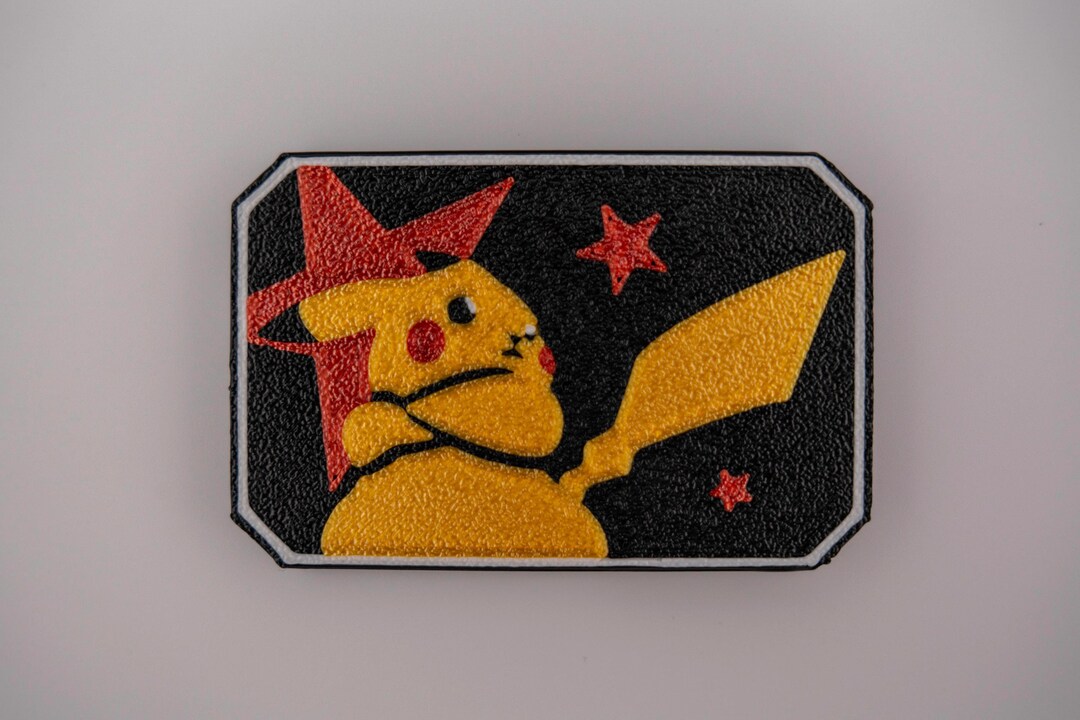Pikachu VSTAR Marker Battle Token - Etsy