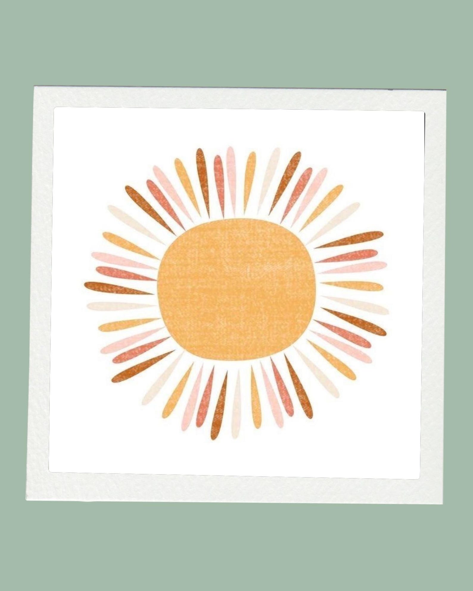 Sunshine Wall Art Printable Image - Etsy