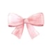 Pink Bow Printable Wall Art Image - Etsy