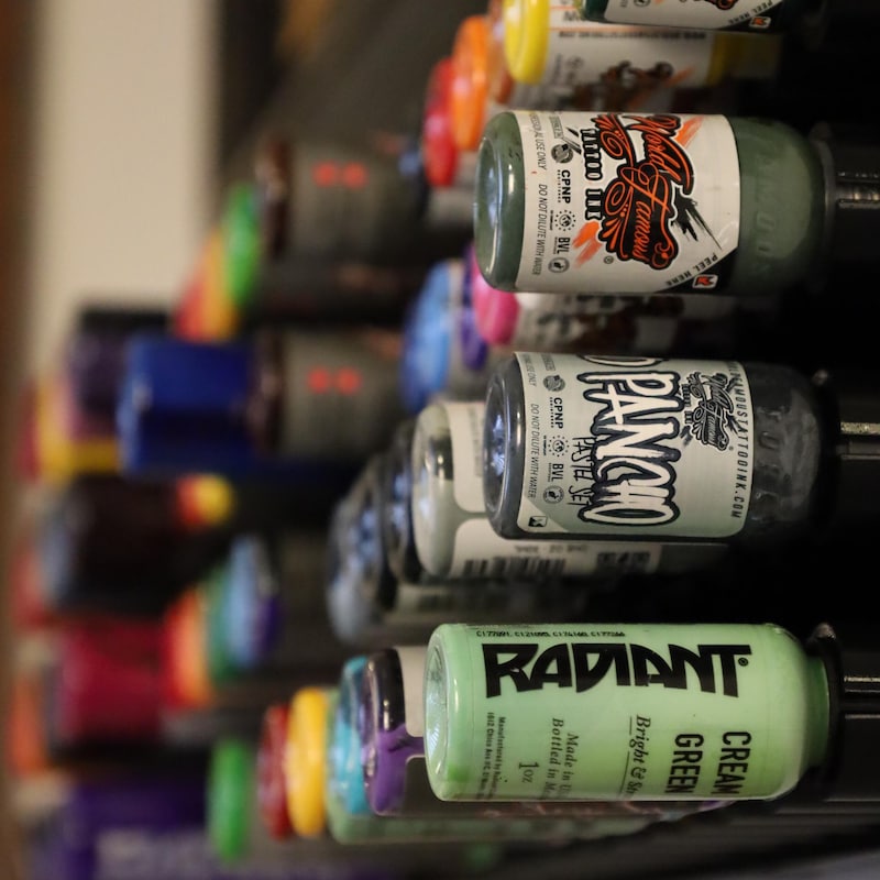 Tattoo Ink Rack - Etsy