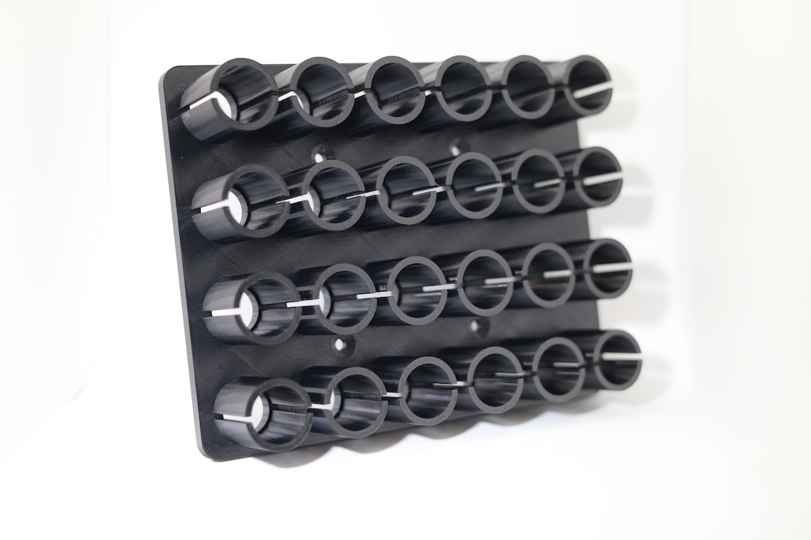 Tattoo Ink Bottle Storage Rack / Organizer- Holds 1/2 , 1 , 2 , 4 Oz ...