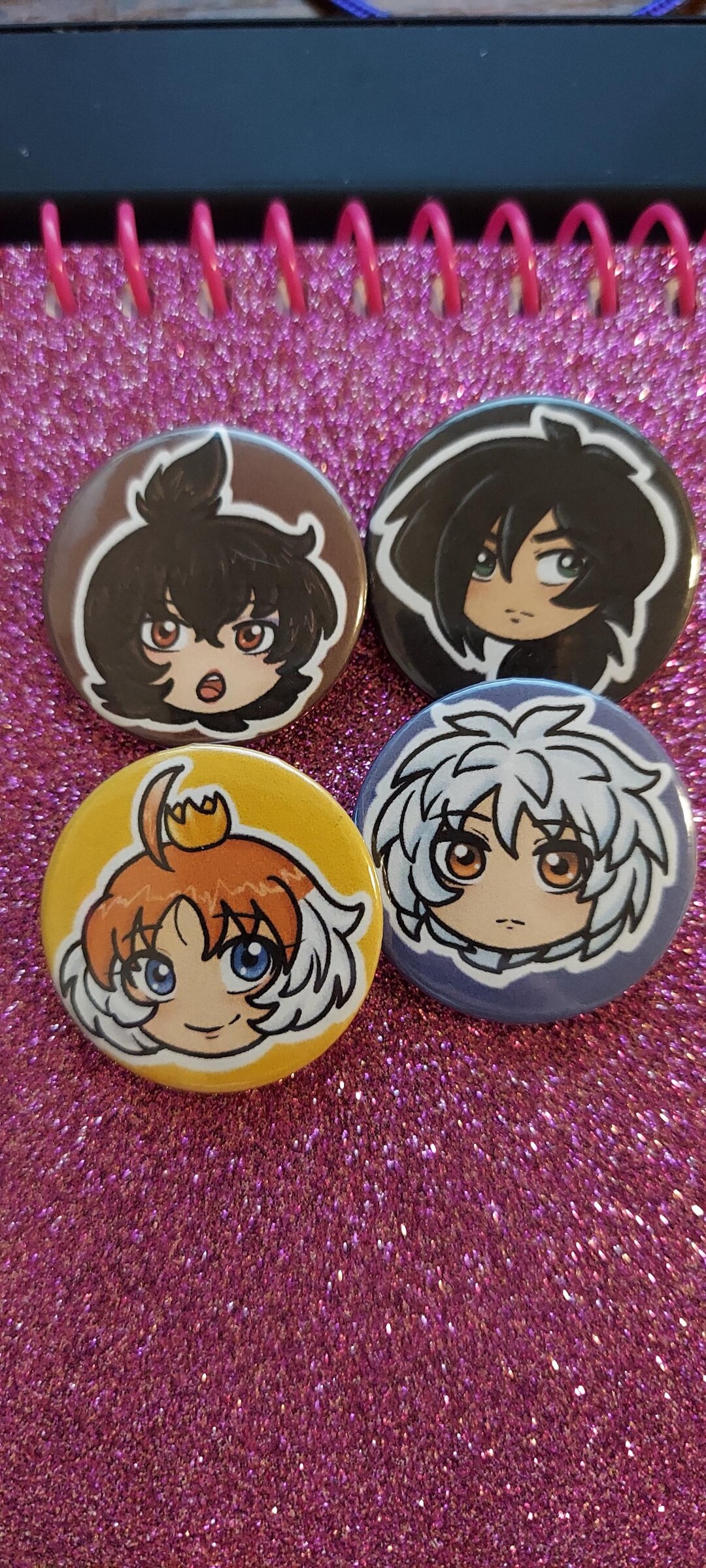 Hal Om Mig Nu AMV Featured Ballerinas | Anime Pinback Button Set 1 1 ...