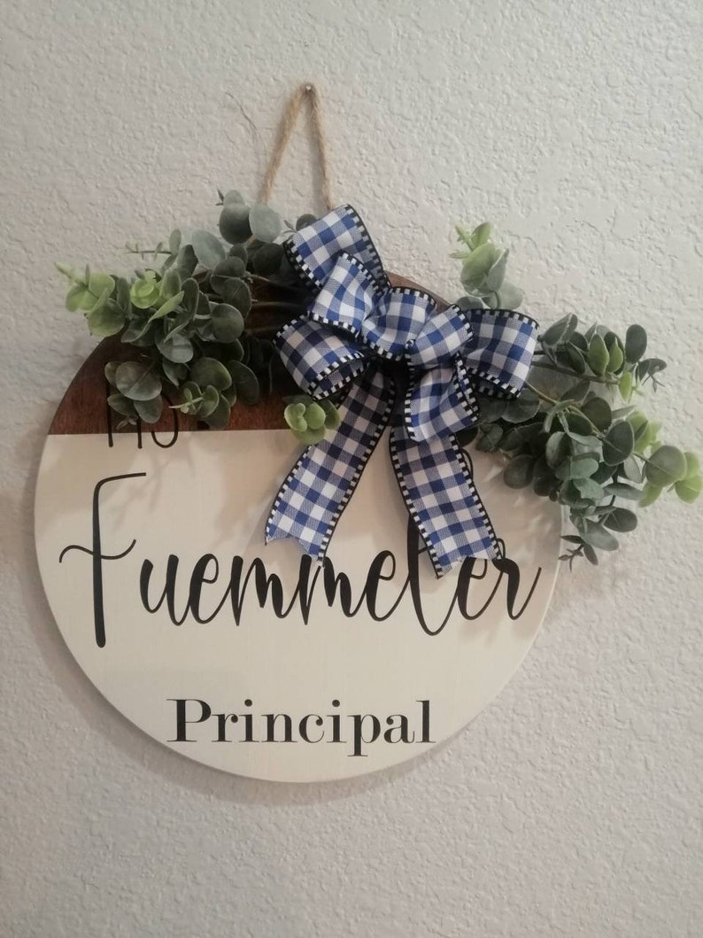 Personalized Teacher Custom Farmhouse Classroom Sign. Custom - Etsy