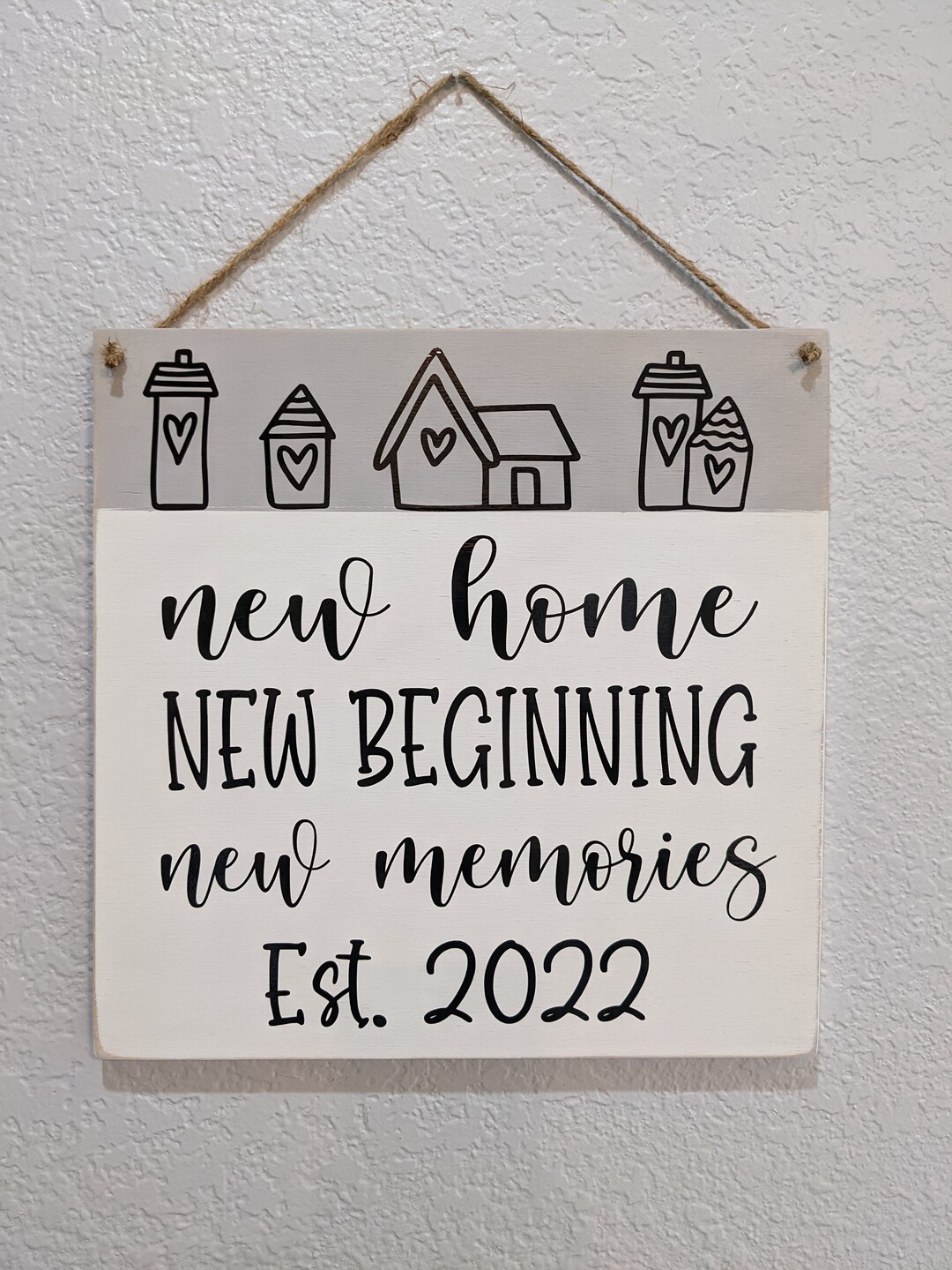 New Home. New Beginning. New Memories. New Home Modern Farmhouse ...