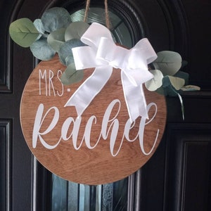 Personalized Teacher Custom Farmhouse Classroom Sign. Custom Teacher ...