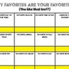 Fun Team Building Icebreaker: My Favorites Are Your Favorites! You Like ...
