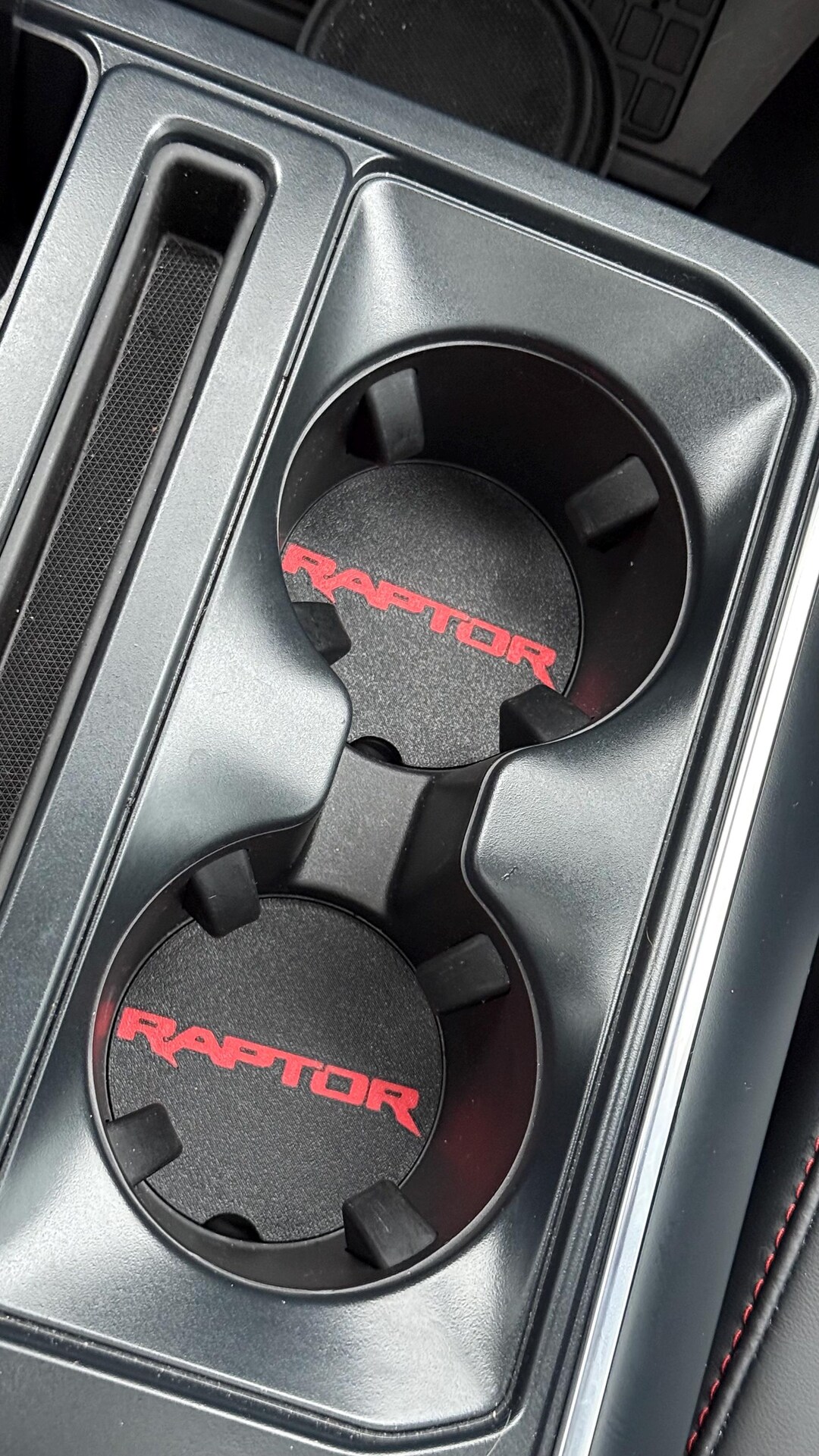 Ford Raptor 3D Printed Drink Coaster, Custom Logo, Ford Raptor Truck ...