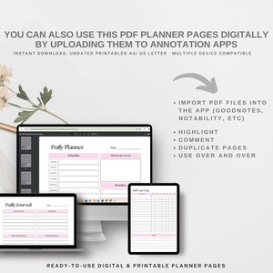 2025 Vision Board Planner | Goal Setting and Vision Board Template ...
