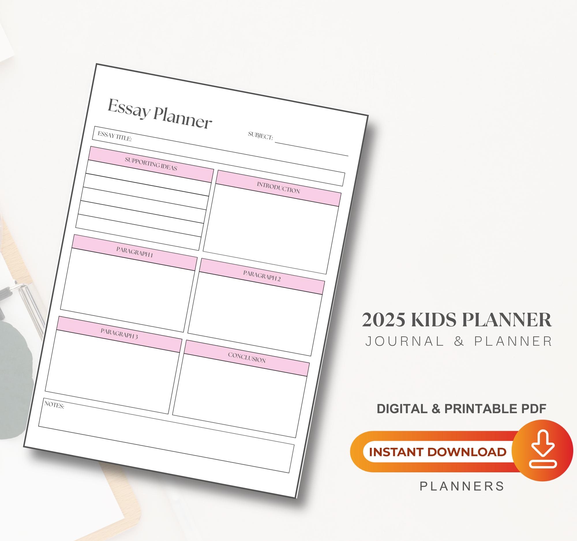 2025 Homeschool Planner for Kids | Printable Homeschool Planner | Kids ...