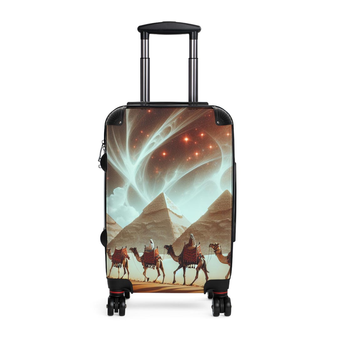 Cosmic Adventure Suitcase, Travel Luggage, Bohemian Style Travel Bag ...