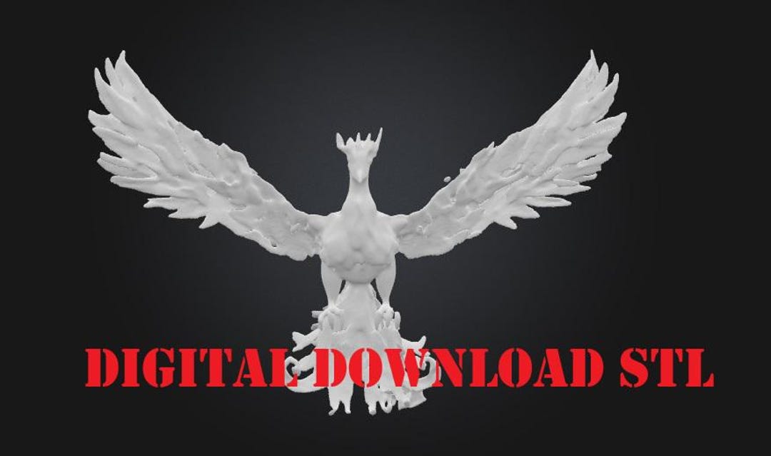 3D Printable Phoenix STL File STL Digital Download - Etsy