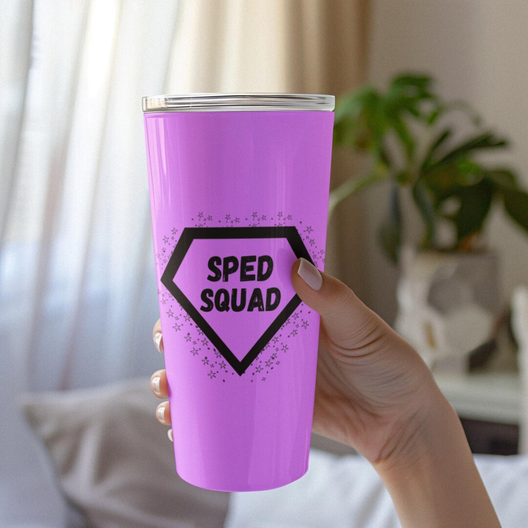 SPED Squad Kiss-cut Stickers, Teacher Gift, Autism Awareness Decal ...