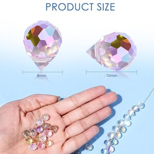 Glass Ball for Suncatcher Aura Small Crystal Ball AB Aurora Borealis ...