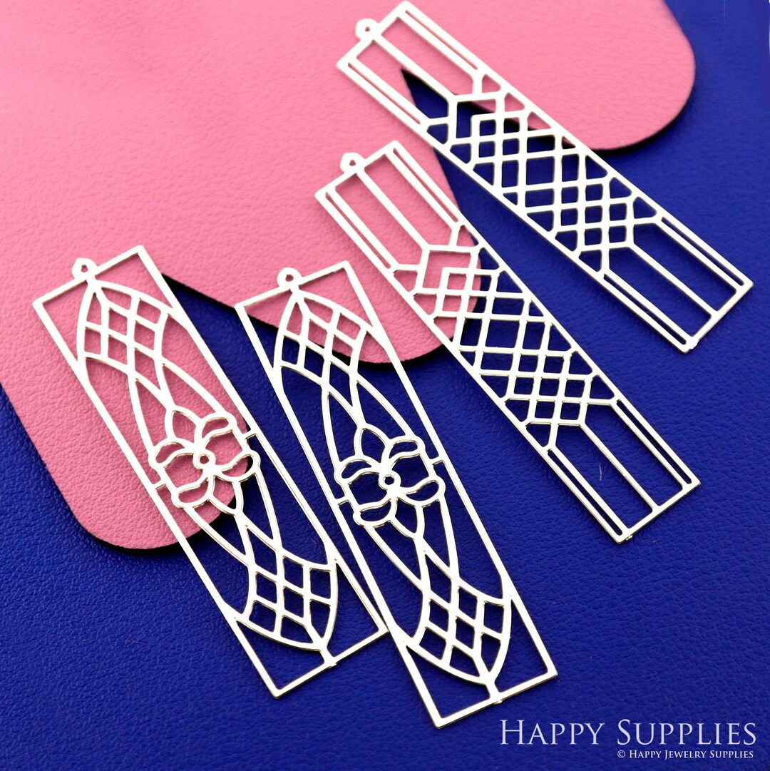 Stainless Steel Geometric Charm, Geometric Pendant, Earring Charm ...