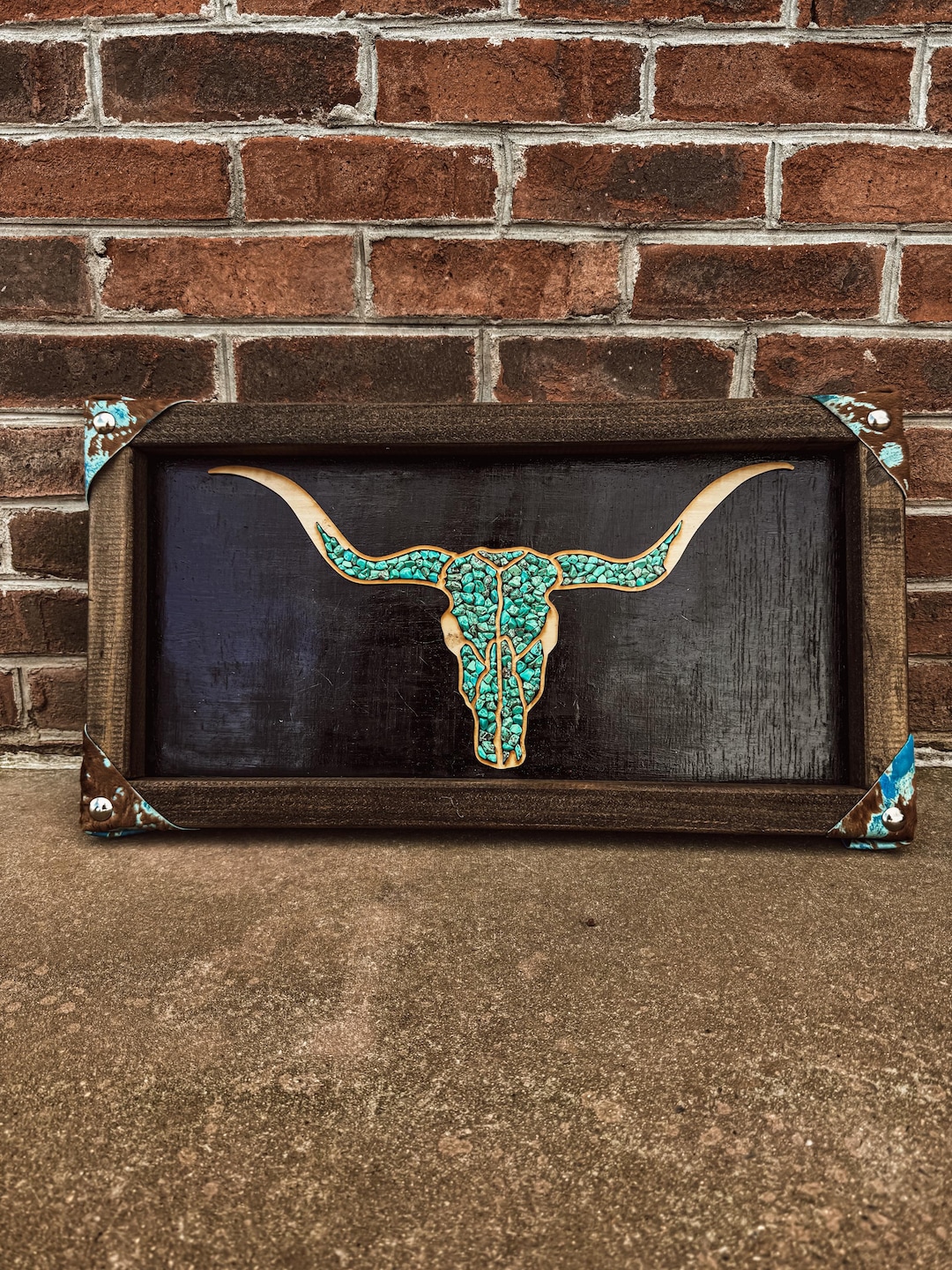 Western Bullhead Decor - Etsy