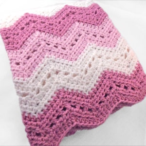PDF Pattern to Make Lace Chevron Baby Blanket - Etsy