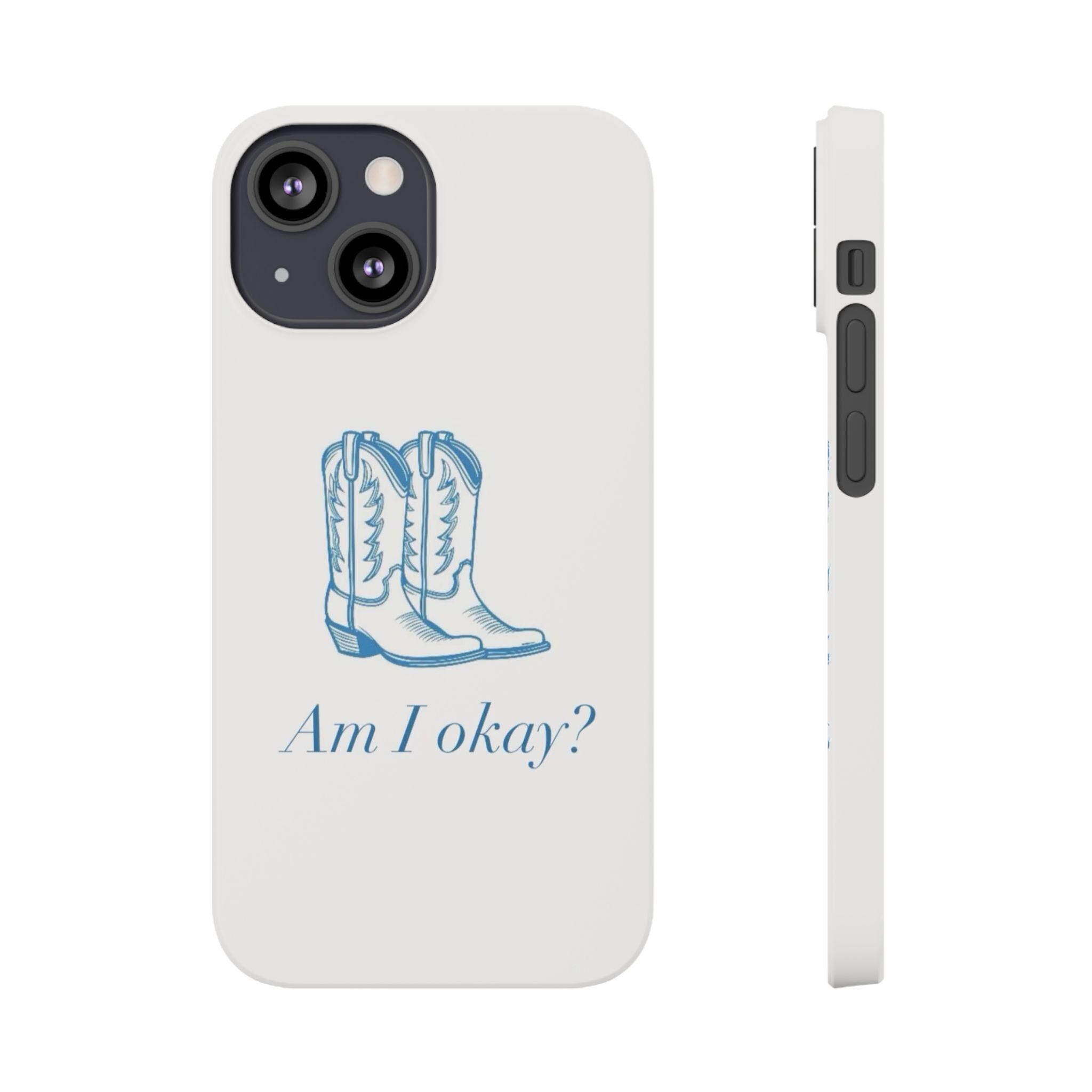 Country Western Cowgirl Boots Slim Cases for iPhone and Android Devices ...